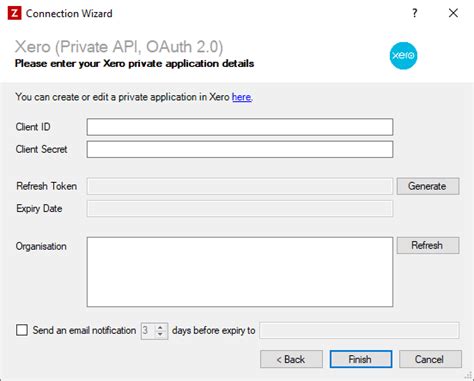 Connecting To Xero Zynk Workflow Documentation