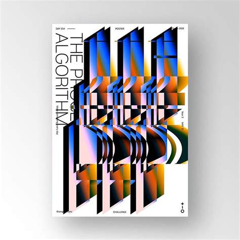 Sergeさんはinstagramを利用しています「poster Day 254 The Processing Algorithm