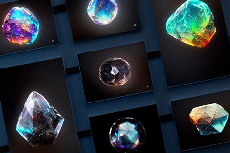 3d Gems And Crystals Collection Objects Ft Crystal And Gemstone Envato