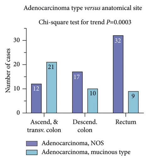 Correlation Between Anatomical Location Of The Tumor And Histologic