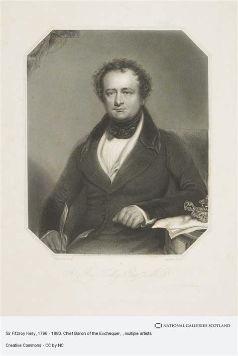 Sir Fitzroy Kelly 1796 1880 Chief Baron Of The Exchequer National Galleries Of Scotland