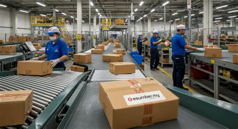 Ddr Sorting Centre Pusat Lokasi Pemprosesan And Delivery