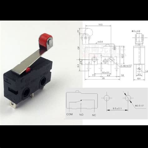 Jual Micro Switch Limit Switch Sedang Roda Jakarta Barat PCM ELEKTRONIK JAKARTA Tokopedia