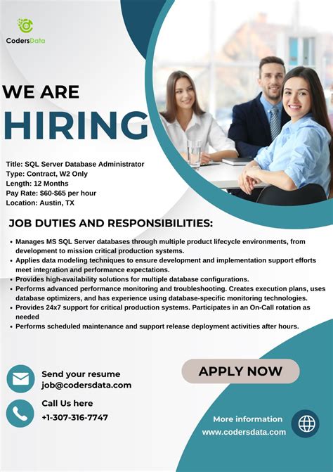 Coders Data On Linkedin Title Sql Server Database Administrator Type