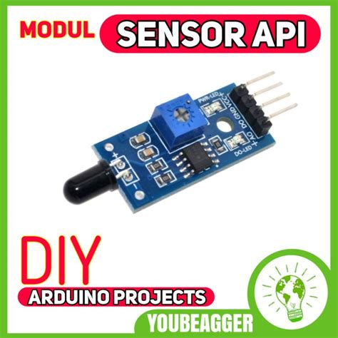 Jual Modul SENSOR API Untuk Project Arduino Dll Shopee Indonesia
