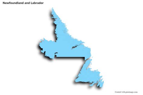 Sample Maps For Newfoundland And Labrador