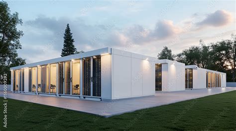 Modular Data Center Design Modular Data Center Design With An Image Displaying Prefabricated