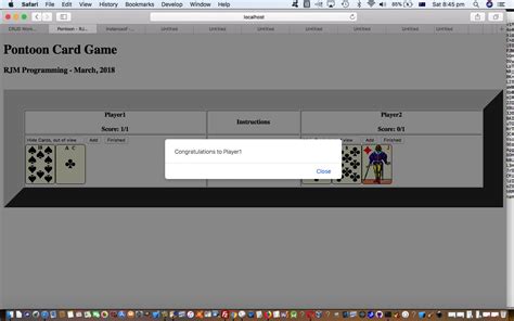Pontoon Card Game Primer Tutorial Robert James Metcalfe Blog