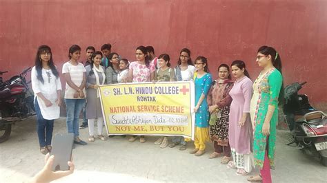Swachta Abhiyan Sh L N Hindu College