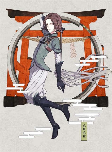 申し子 Noir的和风鸟居插画图片 BoBoPic