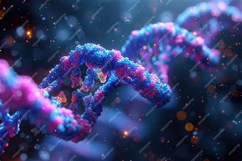 Premium Photo Gene Expression Profile Under The Microscope