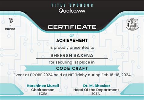 Sheersh Saxena On Linkedin Innovation Teamwork Codecraft Nitt Engineering Technology