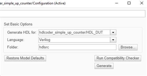 Generate Hdl Code From Simulink Model Matlab And Simulink Mathworks América Latina