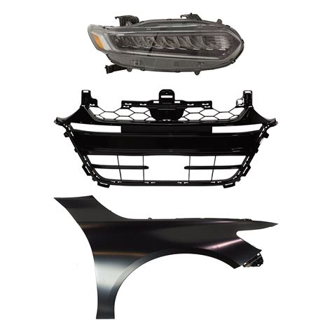 Headlight Assembly Kit For Honda Accord 2018 2020 Right Passenger
