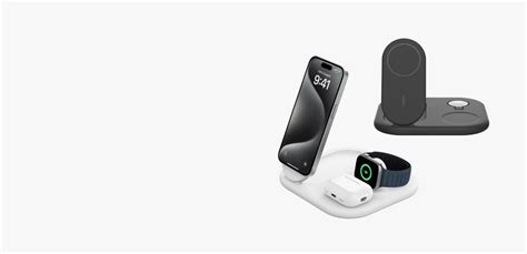 Купить Беспроводное зарядное устройство Belkin Boost Charge Pro 3in1 ...