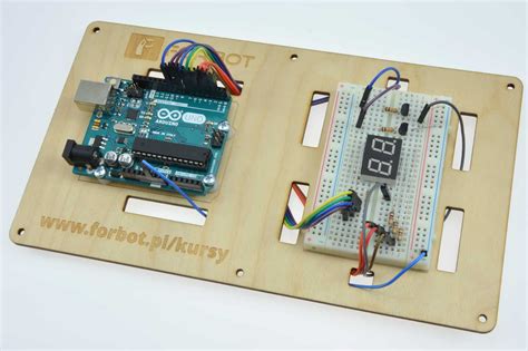 Arduino Kurs Stufe Ii 6 7 Segment Anzeigen Forbot