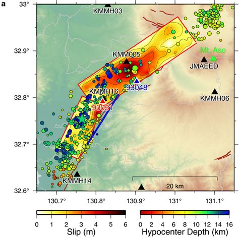 Source Rupture Processes Of 2016 Kumamoto Earthquake Earth Planets And Space