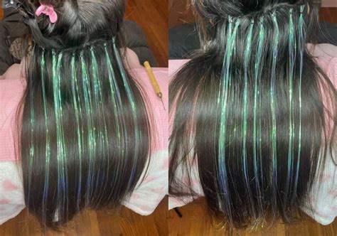 Hair Tinsel What Is It And How To Put It In Perfectly Hairstylecamp