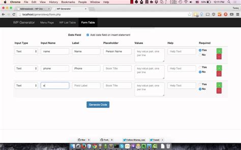 Wp Crud Generator Youtube