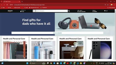 I Created A Very Basic Non Functional Clone Of Amazon Using Httml And Css Kartik Gupta