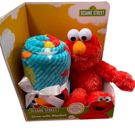 Elmo With Blanket S