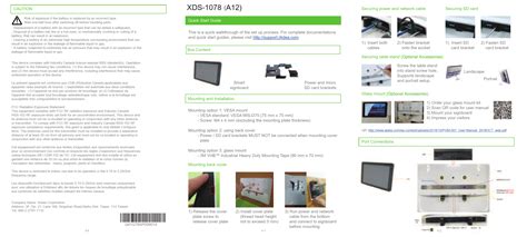 Iadea Corporation Iad 18001 User Manual And Safety Guidelines
