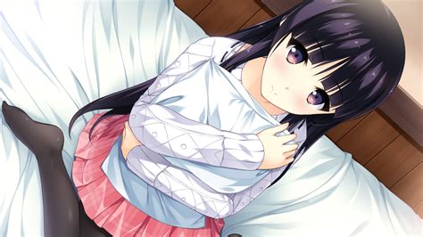 Black Hair Blush Game Cg Habane Kotori Kono Oozora Ni Tsubasa