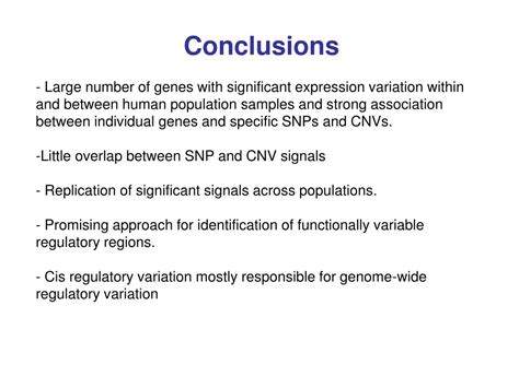 Ppt Inference Of Cis And Trans Regulatory Variation In The Human