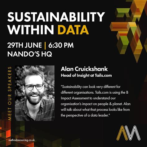 nick chambers on linkedin data sustainability event bcorp bcorpcertified dataleaders…