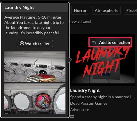 Option To Show Game Preview Description Start Screenshots Videos When Hovering Game