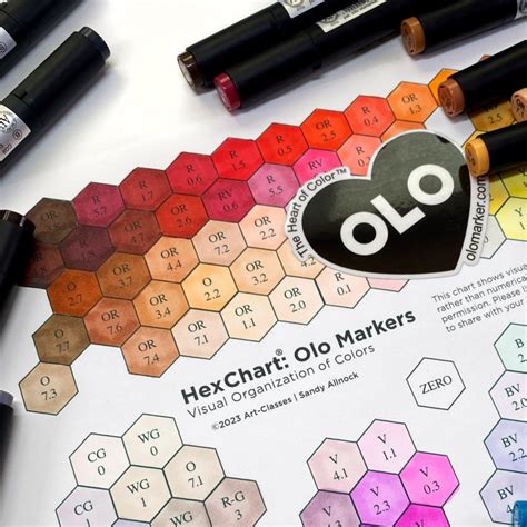 Hex Charts And More Art Classes