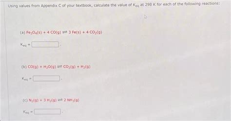 Solved The Appendix C Is Online Look Up Appendix C Chegg