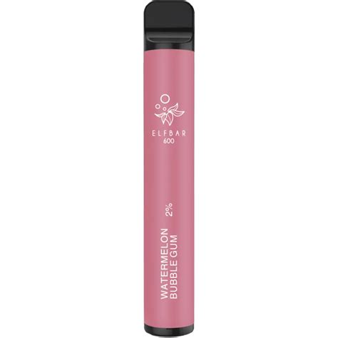 Elf Bar 600 Watermelon Bubblegum Disposable Vape