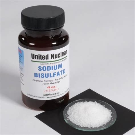 Sodium Bisulfate United Nuclear Scientific Equipment And Supplies United Nuclear Scientific