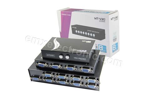 VGA SELECTOR SWITCH SERIES EMX Electronic