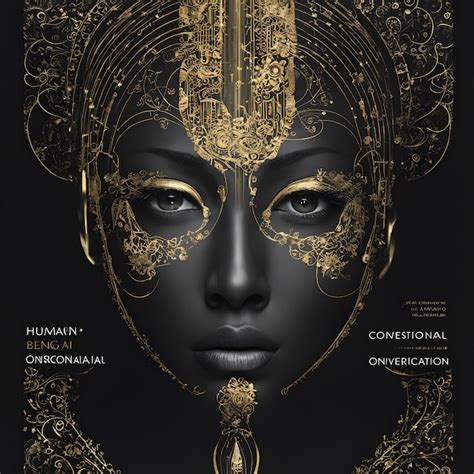 Premium Photo A Poster For The Human Language Of The Universe