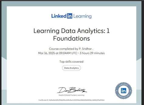 Dataanalytics Learningjourney Neverstoplearning Upskilling P