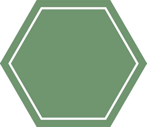 Flat Green Color Badge Or Sticker In Hexagon Shape 24288015 Vector Art At Vecteezy