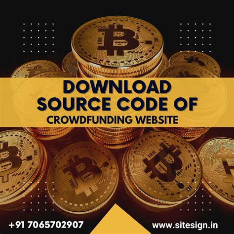 Source Code Of Crowdfunding Website Site Sign Business Support Services