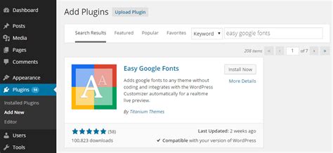 Easy Google Fonts Customize Fonts On WordPress Pagely