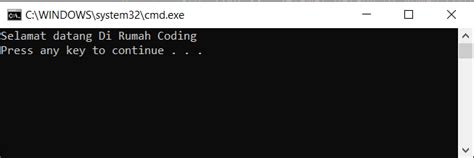 c 2 compile and run c menggunakan vscode blog rumah coding