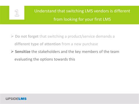 7 Tips For Easy And Effective Lms Switch Ppt
