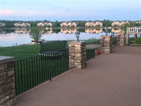Lakeview Wrought Iron Deck Rail Great Lakes Metal Fabrication