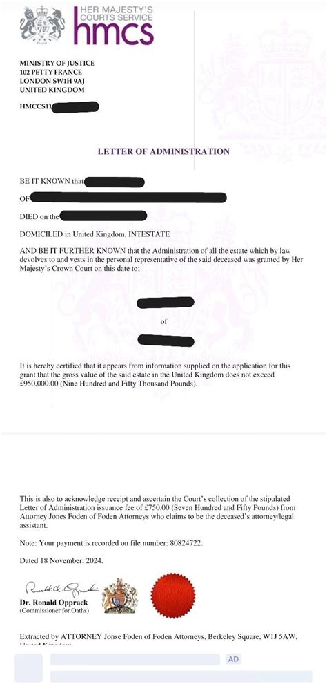 Hm Courts And Tribunals Service Hmcts On Linkedin 🚨 Probate Scam Warning ⤵️ 📄 Weve Been Made