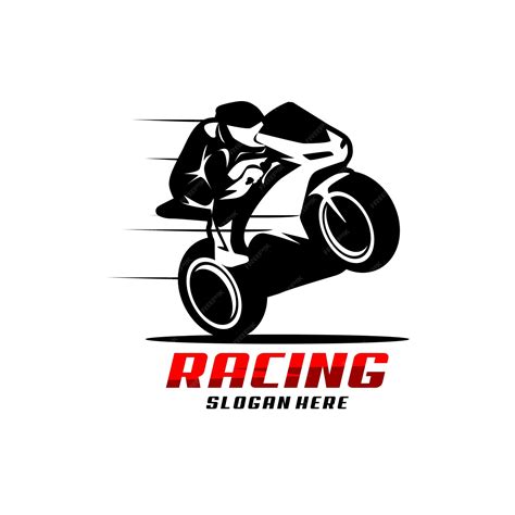 Premium Vector Motorcycle Racing Logo Vector