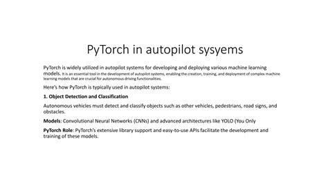 python deep learning library pytorch pptx computer software and