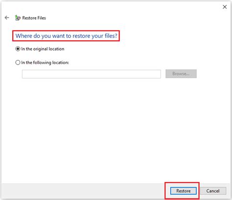 Ways To Restore Individual Files From Backups In 2 Cases