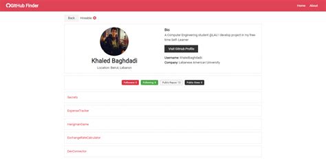 Github Khaledbaghdadiigithubfinder