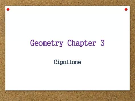 PPT Geometry Chapter 3 PowerPoint Presentation Free Download ID 2734757