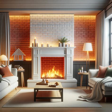 19 Vibrant Brick Color Fireplaces An Inspiring Showcase